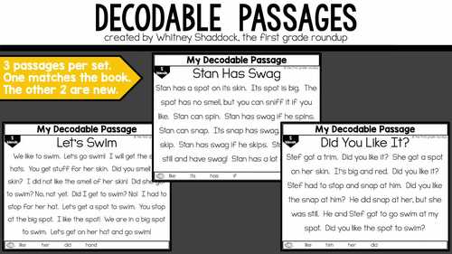 Ending Blends SK SP ST Decodable Readers and Decodable Passages for ...