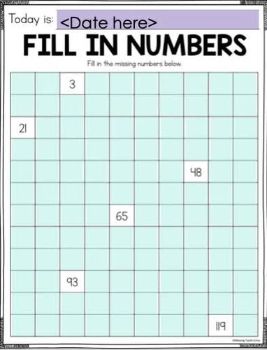 1st Grade Math Journal | April Spiral Review by Missing Tooth Grins