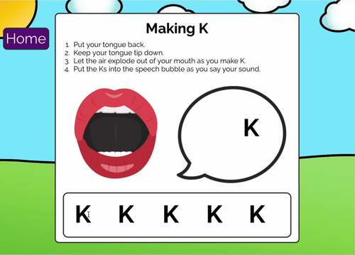 Final Consonant Deletion Minimal Pairs Final K sentence Boom Card ...