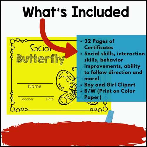 End of the Year Awards for Special Education Classes | Student Certificates