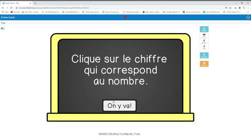 Les Chiffres (Numéros 80-90) Boom Cards Distance Learning | TPT