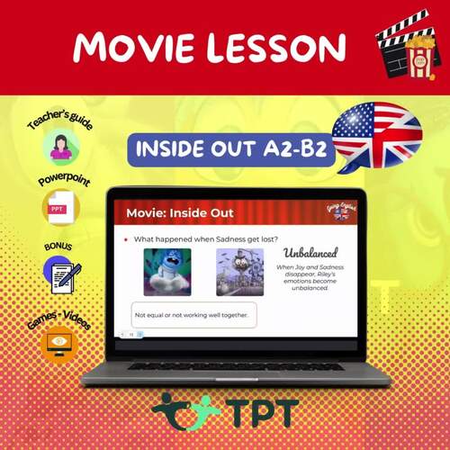 INSIDE OUT – ESL Movie PowerPoint Lesson | Fun & Interactive Activities ...