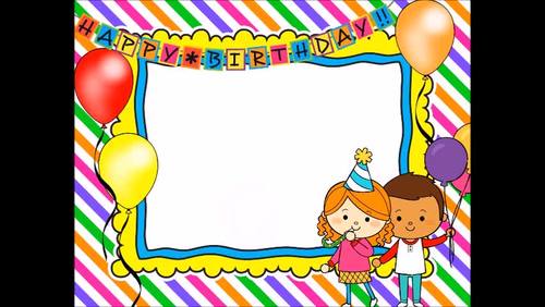 Distance Learning: Birthday Song: Use for Face to Face Happy Birthdays too