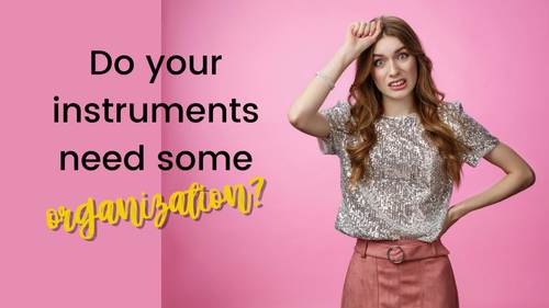 Musical Instrument Labels - Alligator Mascot - Orff Instruments - Xylophone