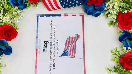 USA American Flag 2nd Grade Nonfiction Reading Unit Bundle RI.2.1 RI.2. ...