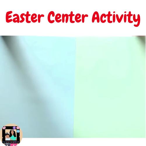 Easter Literacy & Math Centers for Pre-K & Kindergarten | TPT
