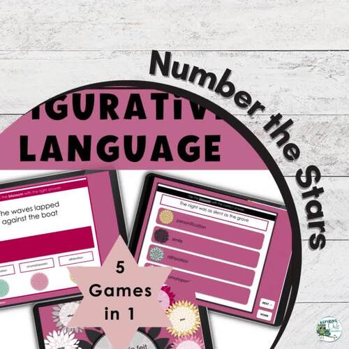 Number the Stars Figurative Language and Escape Room Games | TPT