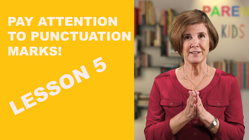 Pay Attention to Punctuation Marks -Video Lesson 5 | TPT