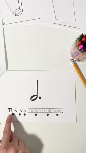 Music Note Worksheet Booklets - Note Value Emergent Readers for Primer ...
