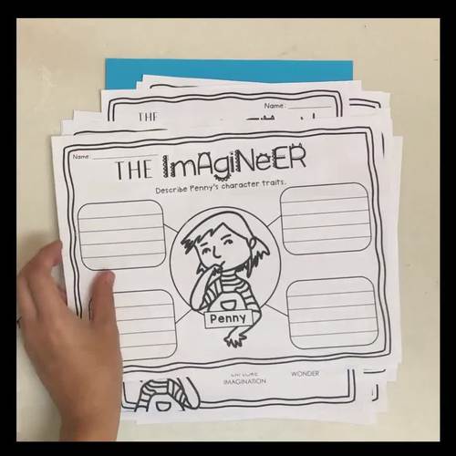 The Imagineer Activities & Worksheets | 2022 Book Week | TpT