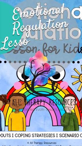 EMOTIONAL REGULATION for Kids: School Counselor Lesson and Counseling ...