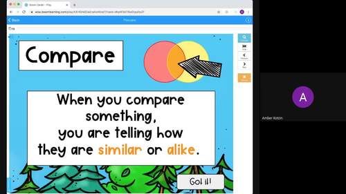Distance Learning - Compare and Contrast Animals BOOM Cards - Digital ...