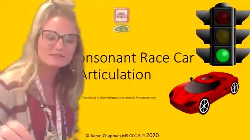 S- Blend Race Car articulation Game by Chapman Chit-Chat | TPT