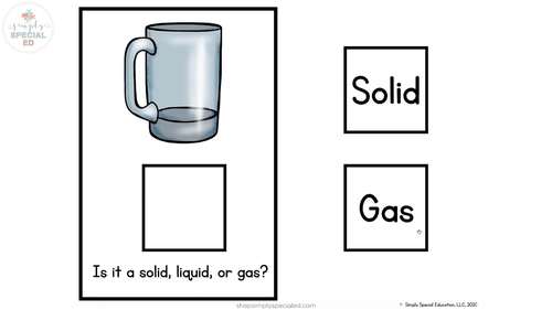 Science Adapted Books | Special Education | Print Digital | Matter ...