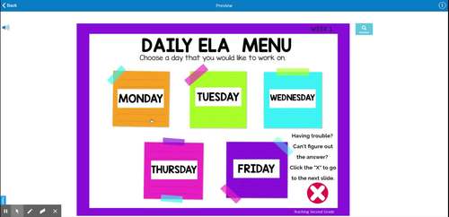 Second Grade Digital Morning Work Boom Cards™ {ELA} Weeks 5-8 | Daily ...