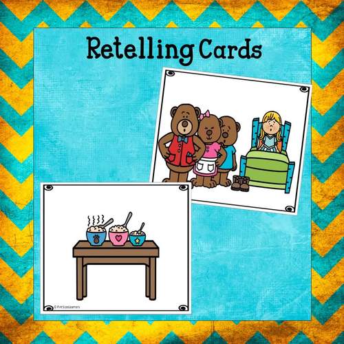 Goldilocks and Three Bears Activities | Sequencing Retelling Characters ...