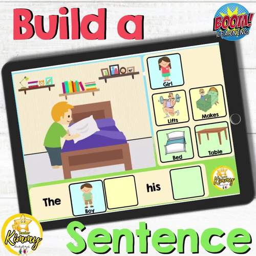 Back to School Build a Sentence by Teacher Kimmy | TpT