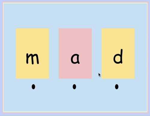 CVC Blending Boards Grade 1 by Fun Phonics Decodables | TPT