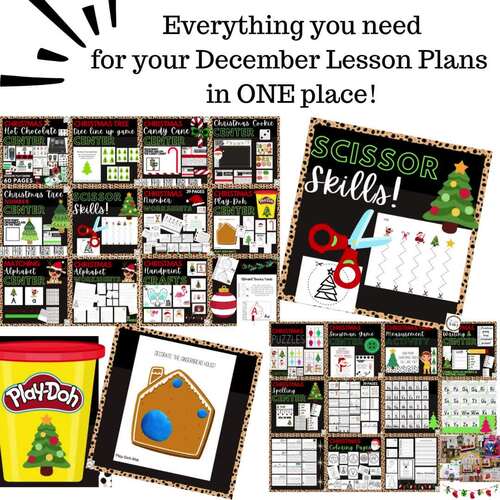 Christmas Bundle| Christmas Worksheets| Christmas Centers| Christmas ...