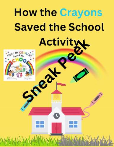 How the Crayons Saved the School Activity by The Hippie Teacher 77