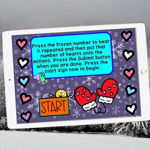 Count to 10 | Mittens | Boom cards with audio by LOL - Life of Learning