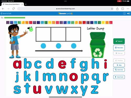UFLI Inspired Lesson #15 /u/ | WORD WORK CHAINS | Phonics | BOOM CARDS