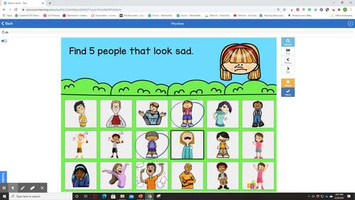 Find the Emotion or Feeling Digital Boom Cards by CreativeCOTA LLC