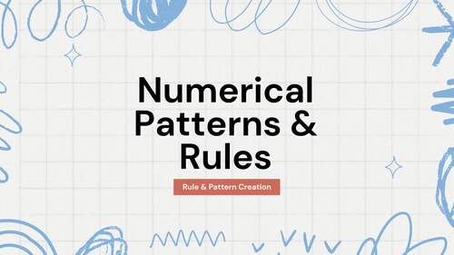 5th Grade Numerical Patterns & Rules Lesson Plan + Rigorous Worksheet