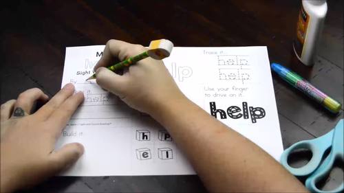 Sight Word Practice Minibook Set | Fry List 51-75 by Teaching Reading ...