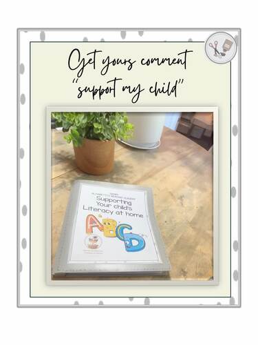 SUPPORTING LITERACY AT HOME by The Learning coach 9790 | TPT