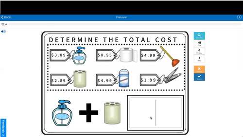 Personal Hygiene Counting Money Life Skills Boom Card™ Task Cards
