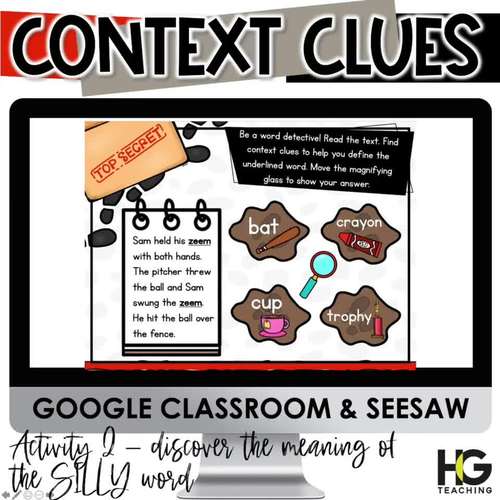 Digital Vocabulary Activities for the YEAR | Games, Presentations