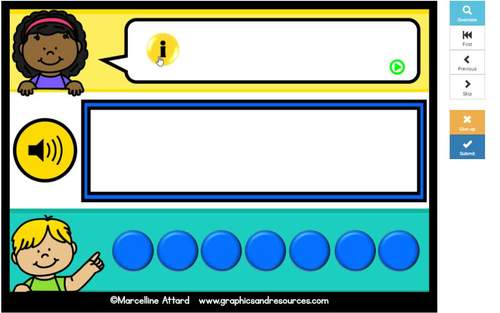 PHONOLOGICAL AWARENESS BOOM CARDS ACTIVITY COUNT WORDS IN SENTENCE ...