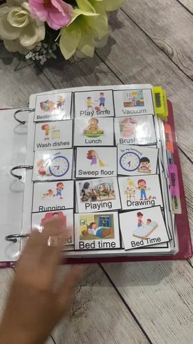 400 pictures cards for communication, autism non-verbal speech therapy, ABA