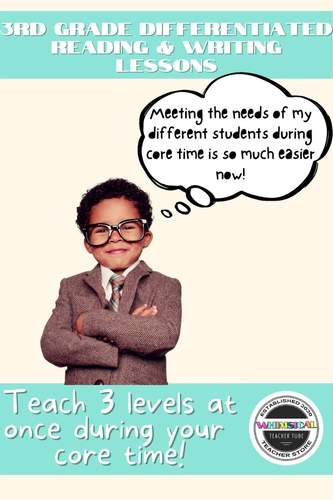 Differentiated Reading & Writing Lessons & Activities Martin Luther ...