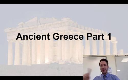 Ancient Greece Part 1 (Middle School Social Studies) | TPT
