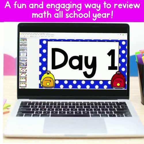 Spiral Math Review for Kindergarten by Mrs LaTulip | TPT