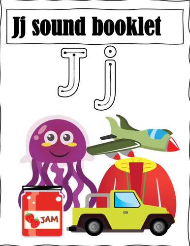 Beginning J sound Alphabet work pack by Diverse Tutors | TPT