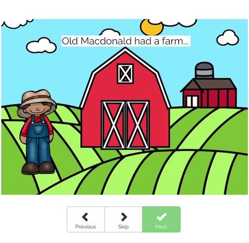 Old MacDonald had a Farm Adaptive Book Unit (Interactive Book with Boom ...
