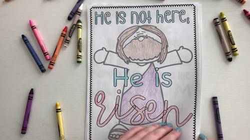 Bible Verse Coloring Sheets about Easter || Coloring sheets for Sunday ...