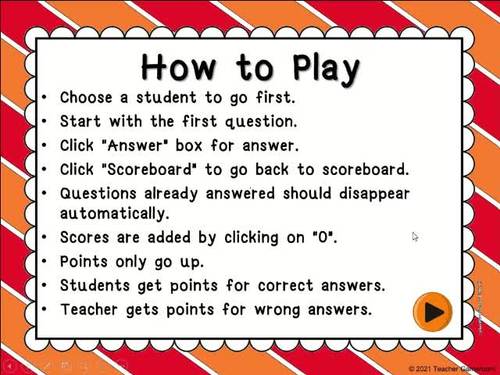 Area and Perimeter Game Metric System | Measurement Activities ...
