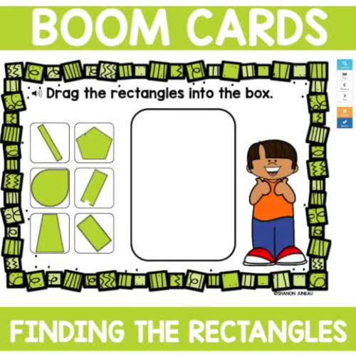 Sorting Objects into Categories 2D Rectangle Shapes Kindergarten Math ...