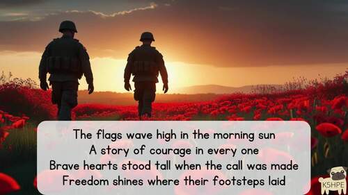 We Thank Our Veterans Remembrance Day Choir Song Instrumental Track No ...