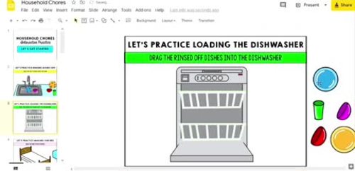 Life Skills - Household Chores - Special Education - GOOGLE | TPT