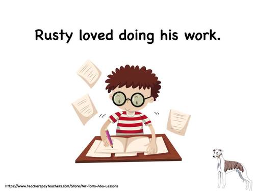 Rusty stops eloping and asks for a break - Social Skills Behavior Story ...