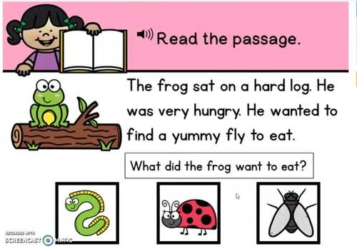 Boom Cards™ Second Grade End of Year Assessment by Leigh's Library