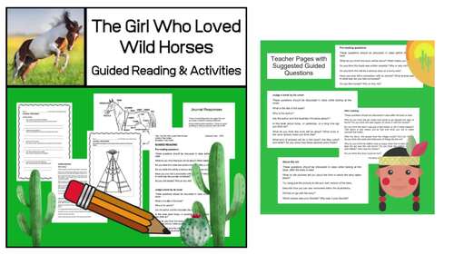 The Girl Who Loved Wild Horses | Caldecott Book Unit by My Teaching Library
