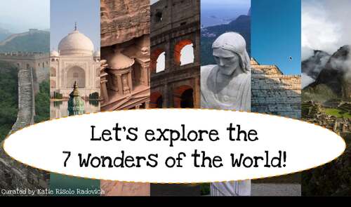 7 Wonders of the World Virtual Field Trip - Colosseum, Great Wall, Taj ...