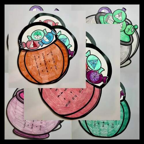 Haunted House Math Craft | Halloween Fractions by Typically Techy