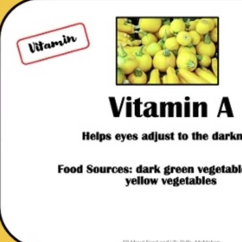 Nutrients Presentation and Study Guide - NO PREP - FACS - Health - Science